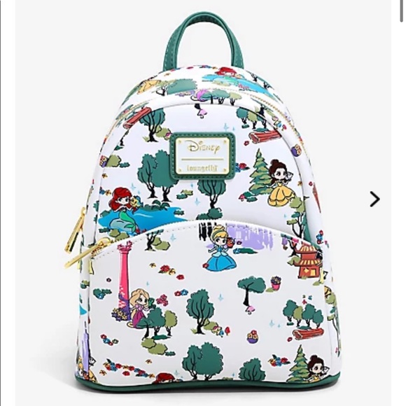 Loungefly | Bags | Loungefly Disney Princess Landscape Aop | Poshmark